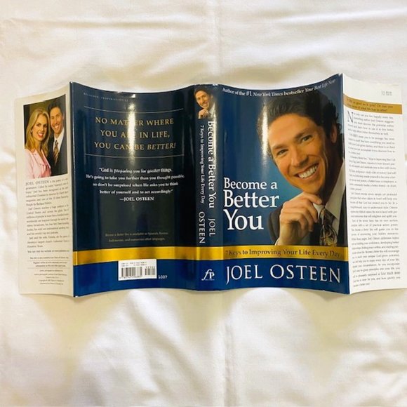 Book Joel Osteen | Other | Become A Better You By Joel Osteen 7 Keys To Improving Your Life ...